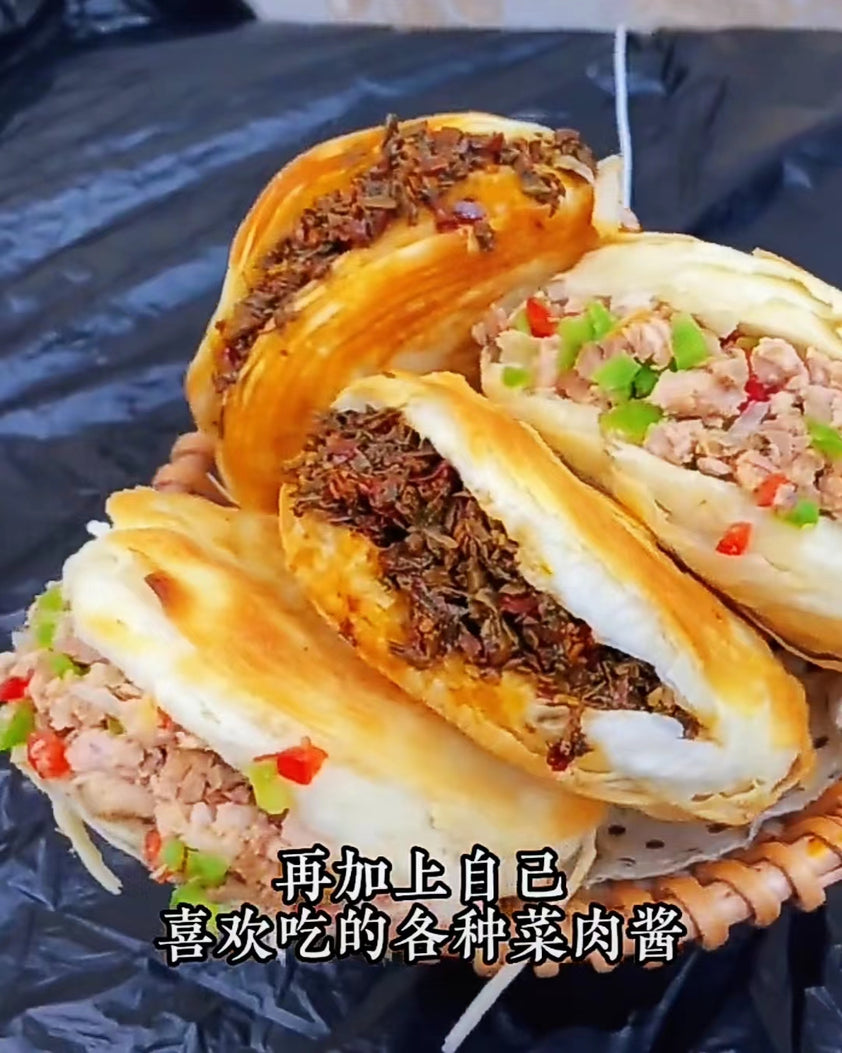 ️【Qin Bread Craftsman】Tongguan Thousand Layer Cake 4 packs of 20 piec ...